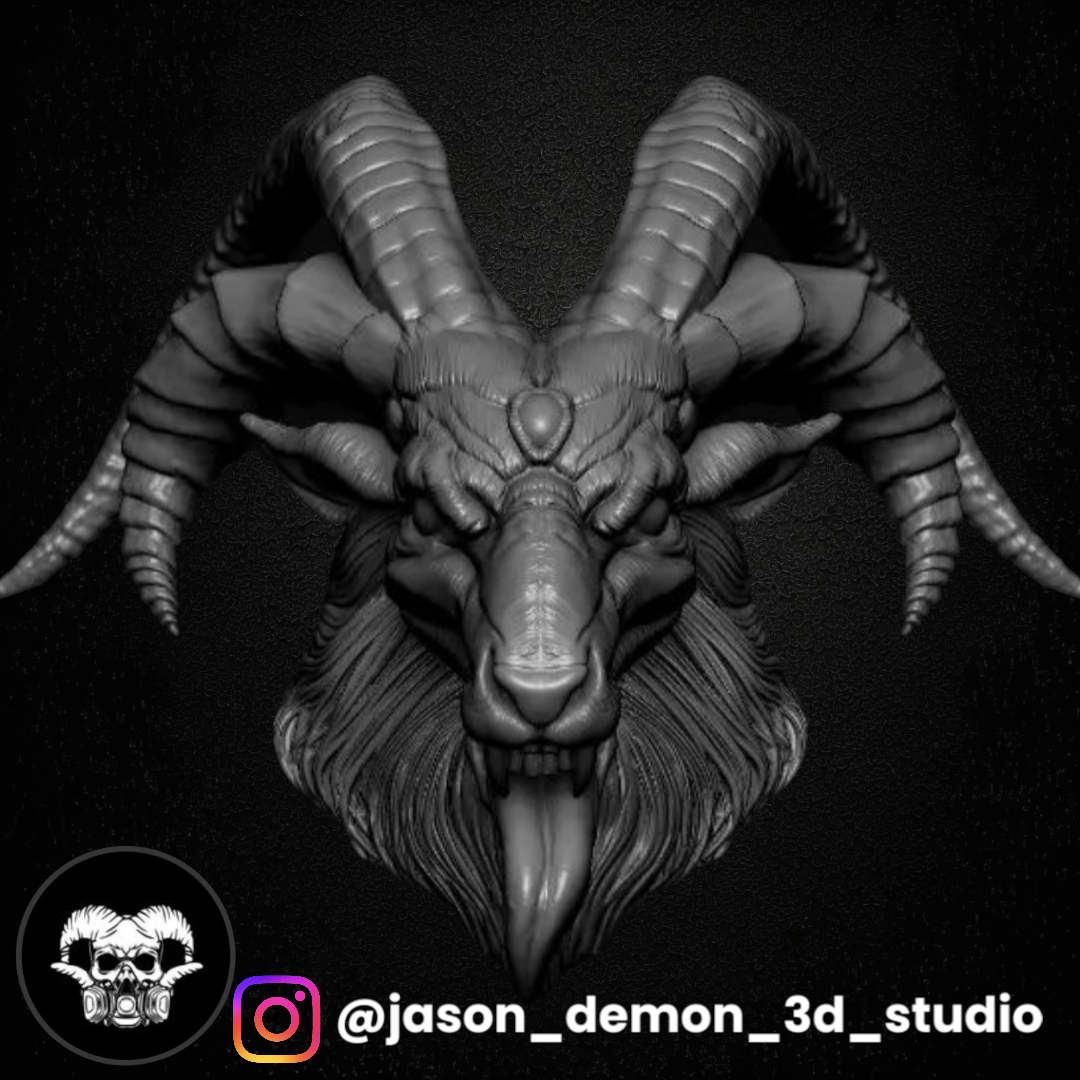 Evil Goat Nemesis Now Three Wise Baphoboo Figurines | Gothic Baphomet
